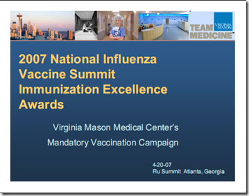 Avian Flu Diary: APIC Calls For Mandatory Flu Vaccination For HCWs